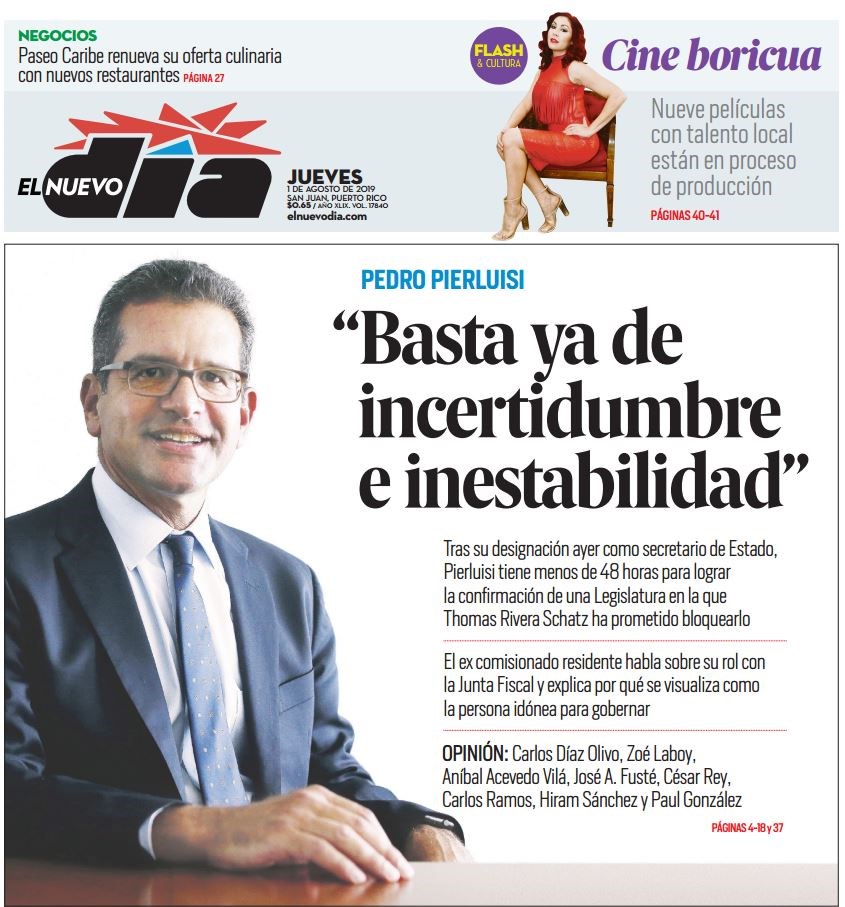 Portada | El Nuevo Día