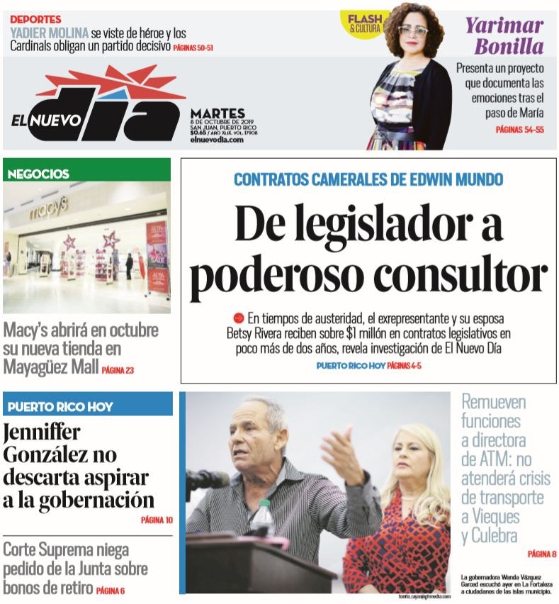 Portada | El Nuevo Día