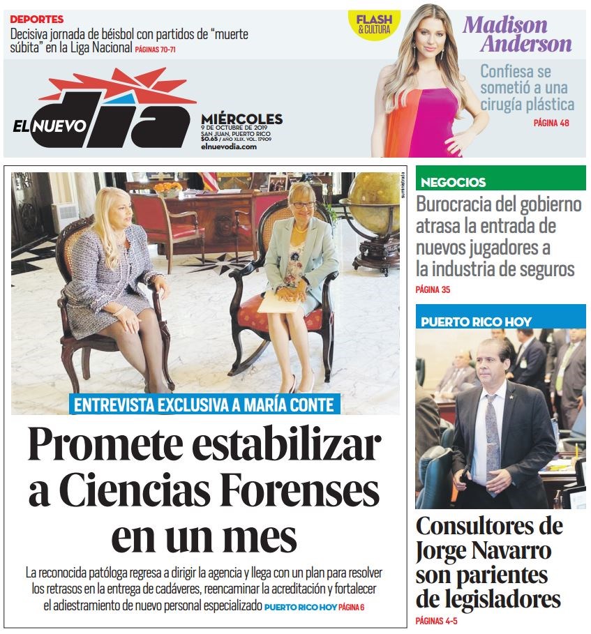 Portada | El Nuevo Día