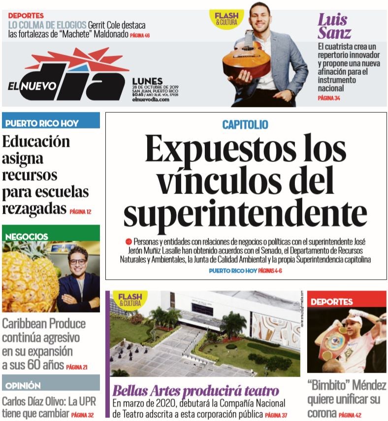 Portada | El Nuevo Día