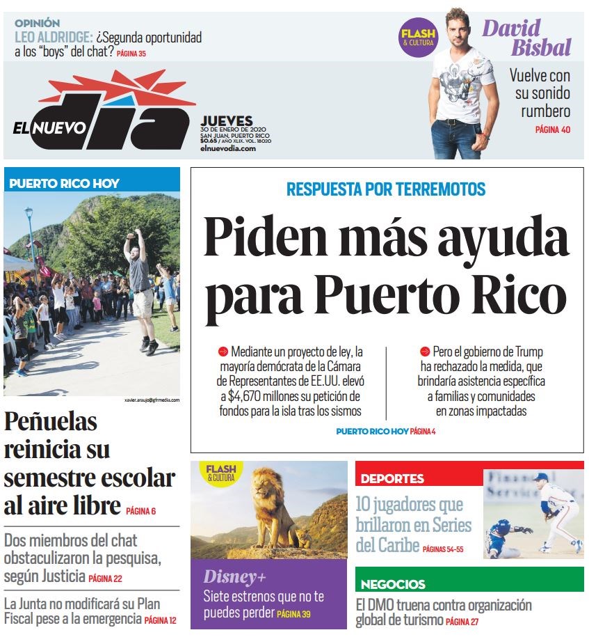 Portada | El Nuevo Día