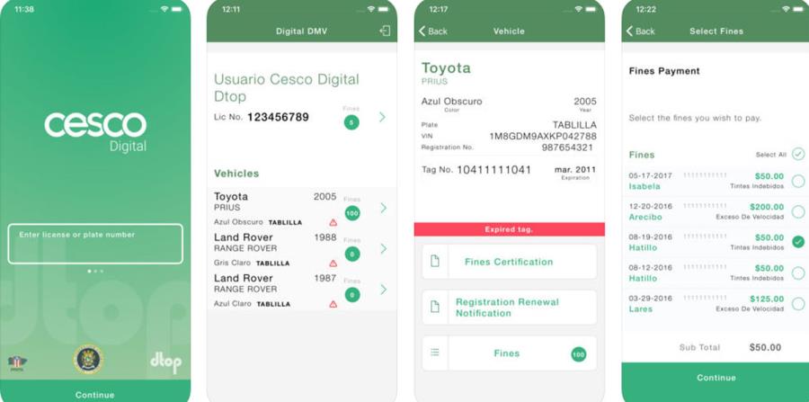 El DTOP lanzó una aplicación móvil para pagar multas | El Nuevo Día